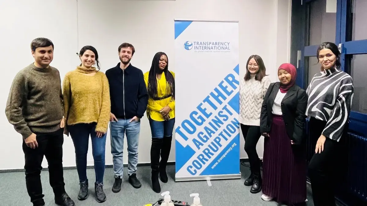 Die Projektgruppe der Globalen Anti-Korruptionskampagne (GACC) besuchte ...