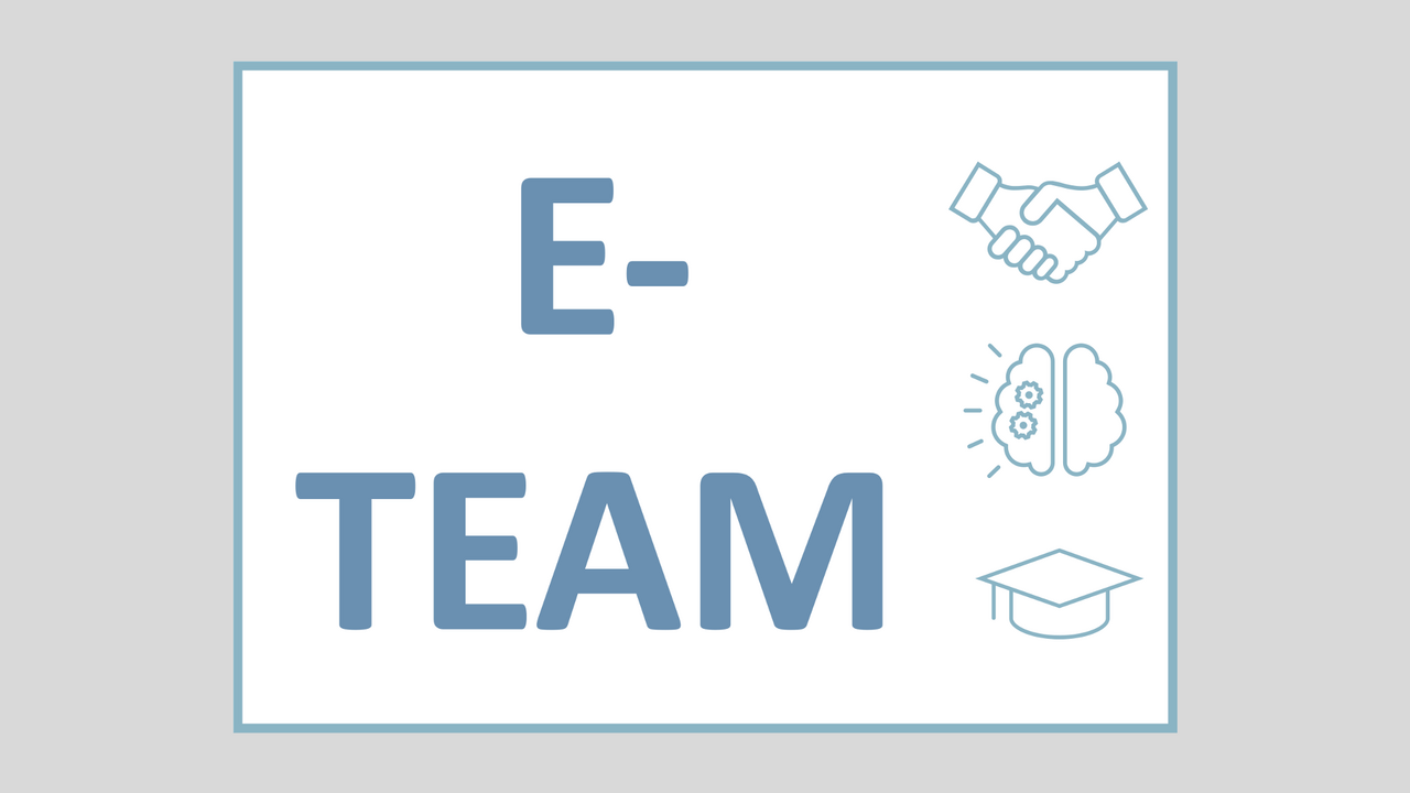 Wir sind das E-Team!