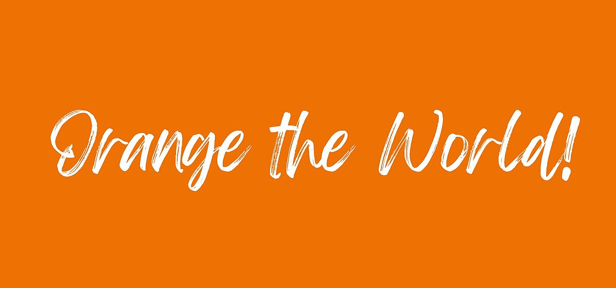 "Orange the World" Campaign – University of Erfurt Takes Part!